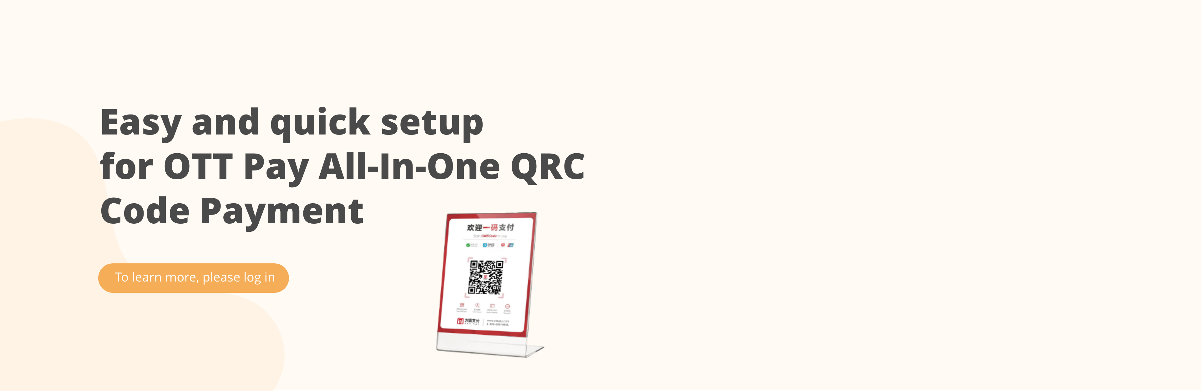 OTT PAY Merchant Center