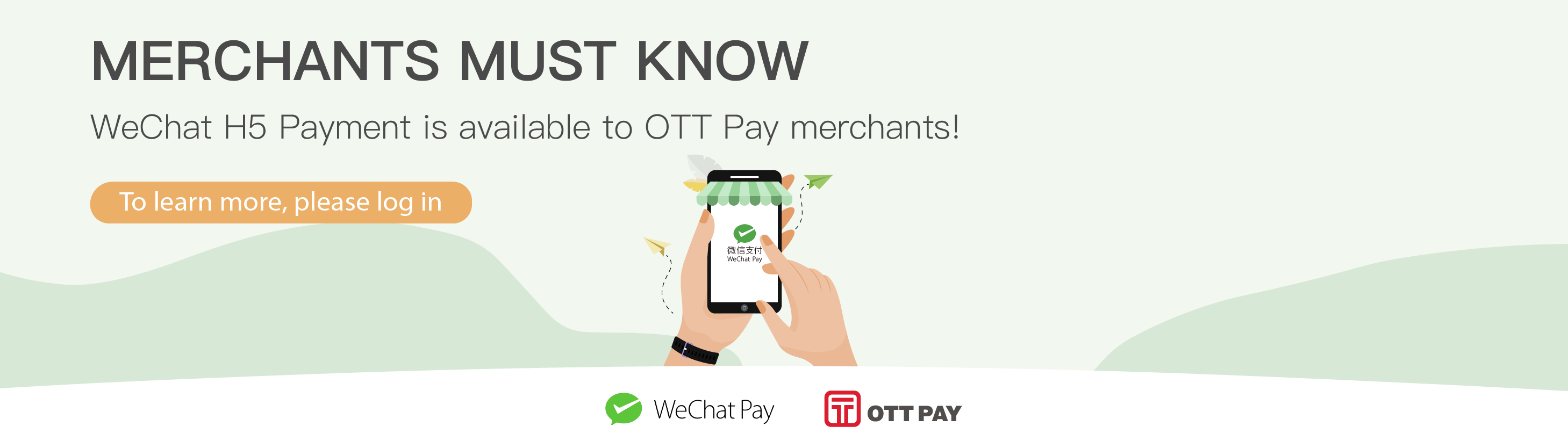 OTT PAY Merchant Center